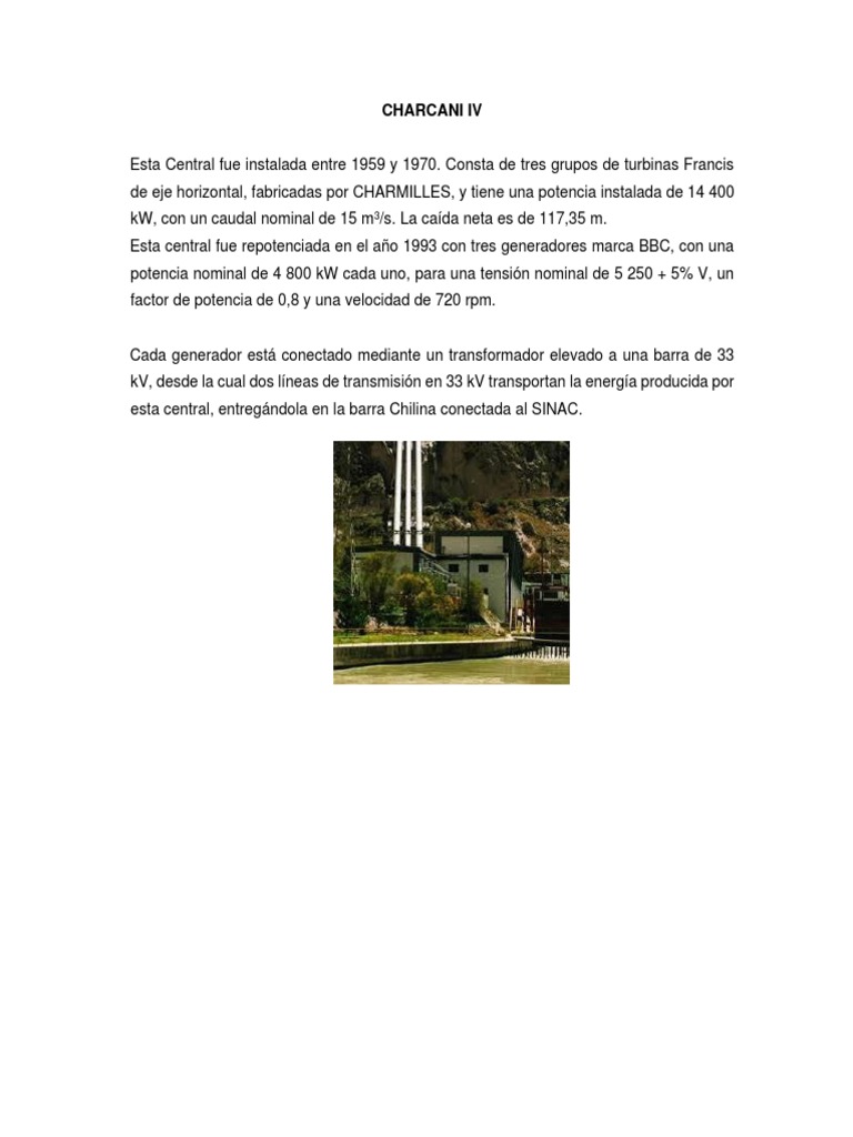 Charcani IV | PDF | Hogar, jardinería y bricolaje