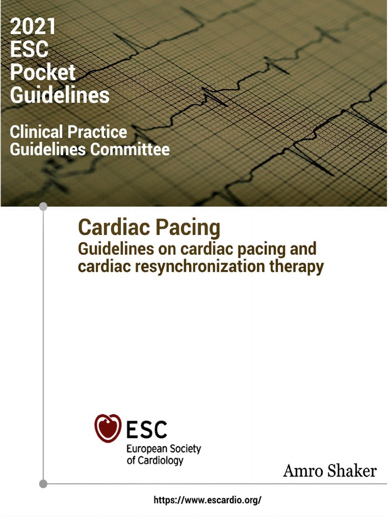 2021 ESC Guidelines on Cardiac Pacing | PDF | Artificial Cardiac ...