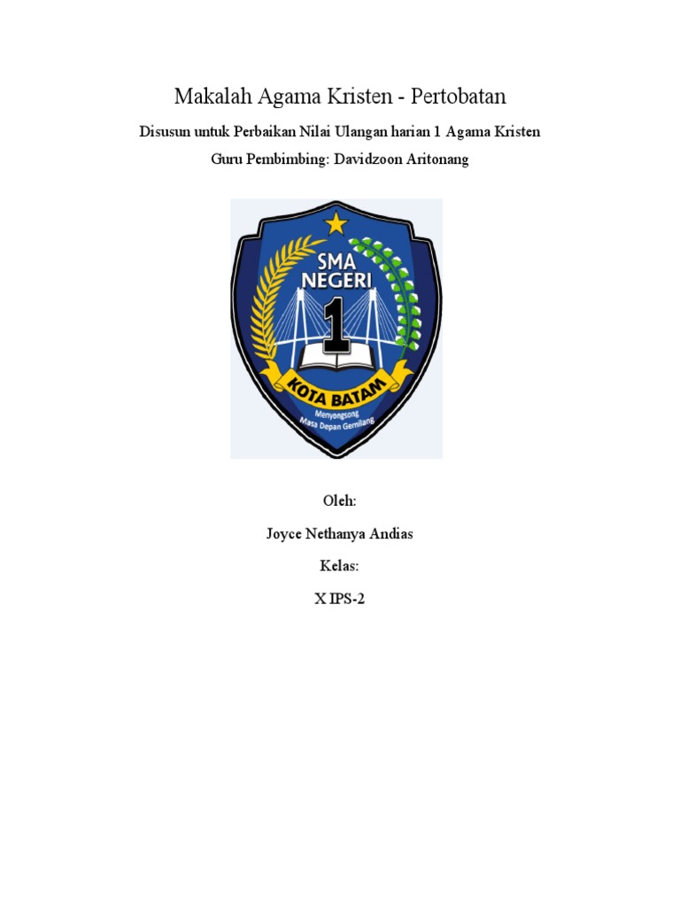 Makalah Agama Kristen | PDF