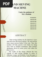 Design and Fabrication of Multi-Purpose Sieving Machine | PDF ...