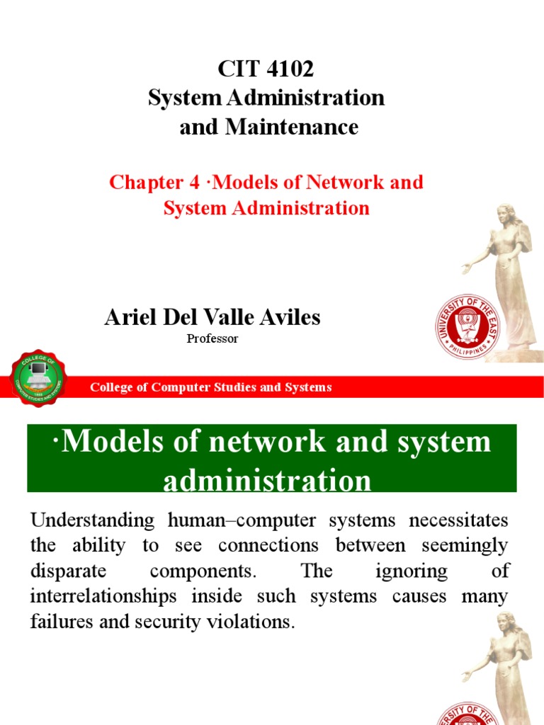 Chapter 4 - Models of Network and System Administration | PDF ...