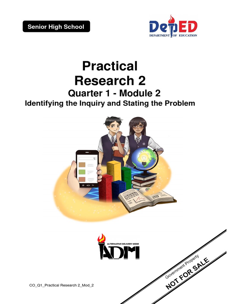 Practical Research 2: Quarter 1 - Module 2 | PDF | Question | Word