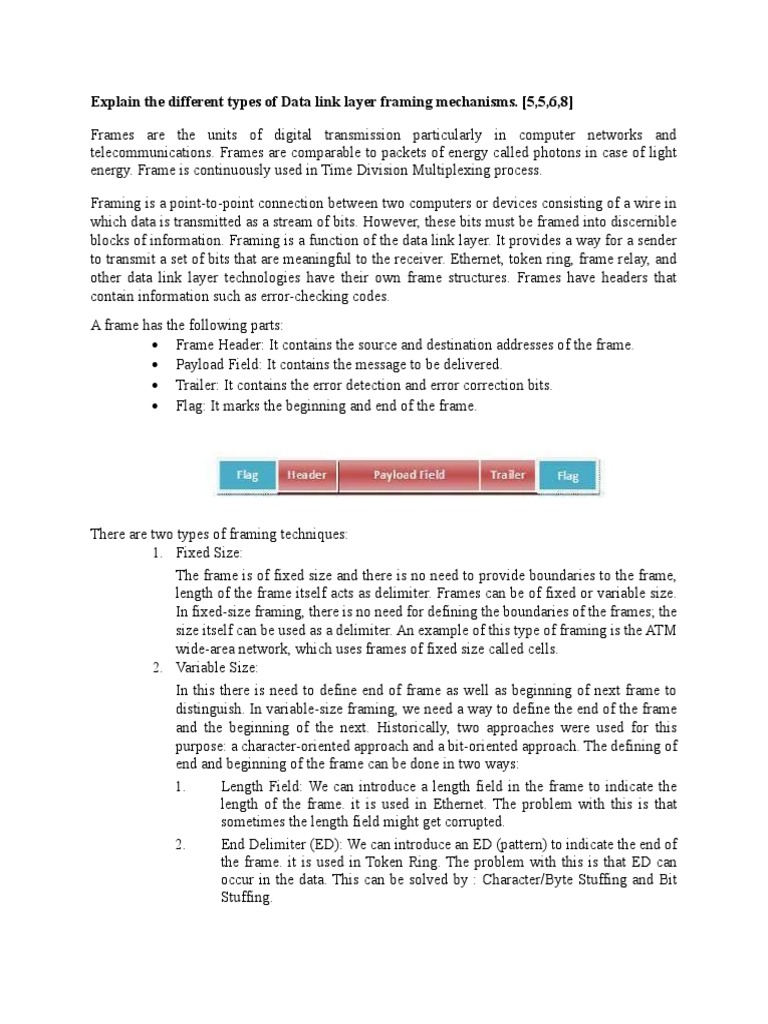 Chapter 3 Yearwise Marking | PDF | Computer Network | Ethernet