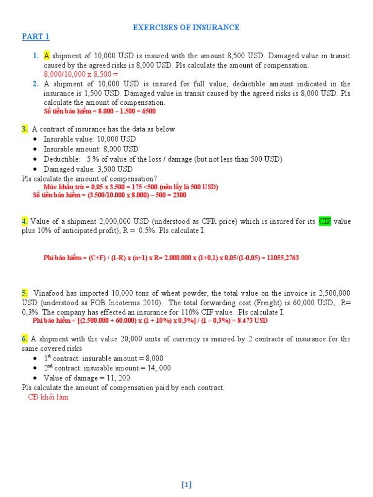 Hướng dẫn giải BTBH-EN | PDF | Financial Services | Trade