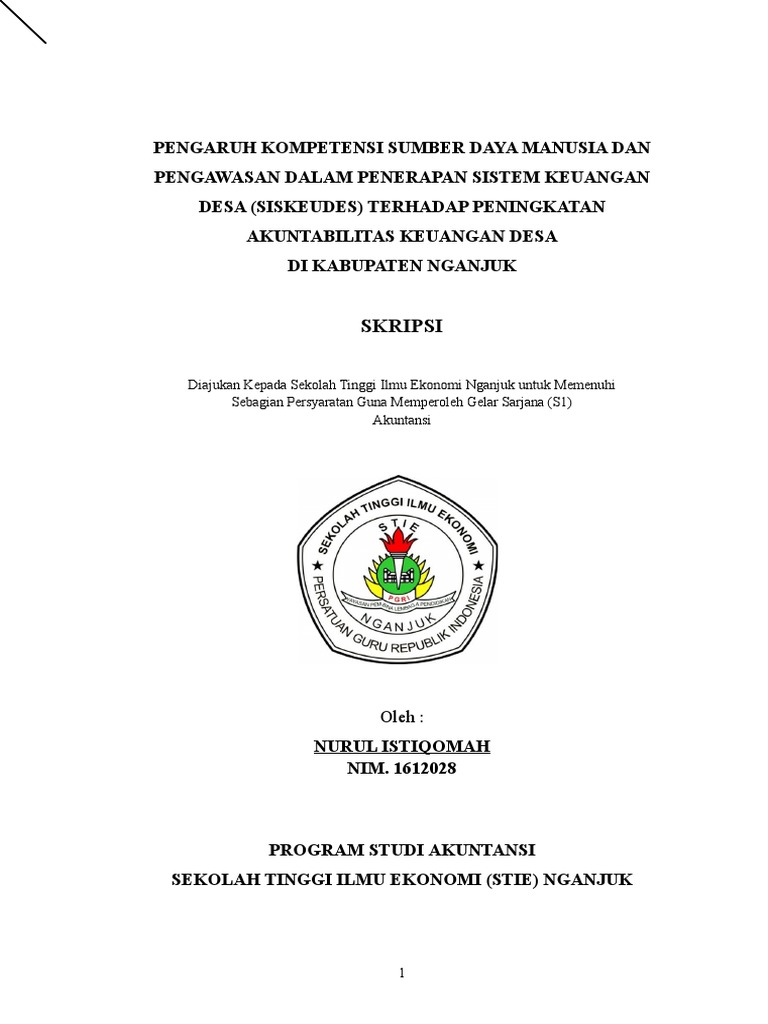 Skripsi Nurul Istiqomah | PDF