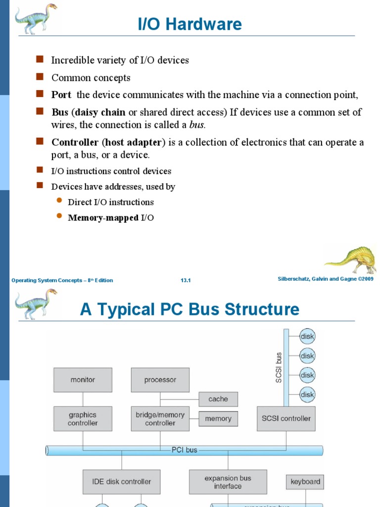 I/O Hardware: Incredible Variety of I/O Devices Common Concepts | PDF ... I/O Hardware: Incredible Variety of I/O Devices Common Concepts | PDF ...