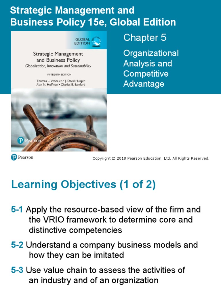 ch5 (Organizational Analysis Industry | PDF | Marketing | Research And Development