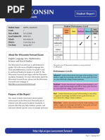 Pssa Cut Scores | PDF