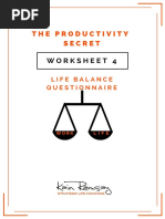 ACT Life Compass Worksheet | PDF