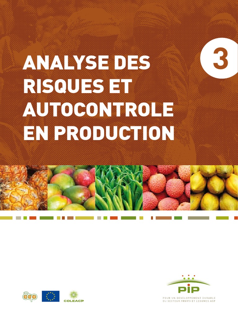 03 - Analyse Des Risques Et Autocontrole en Production | PDF | Analyse des dangers et points ...
