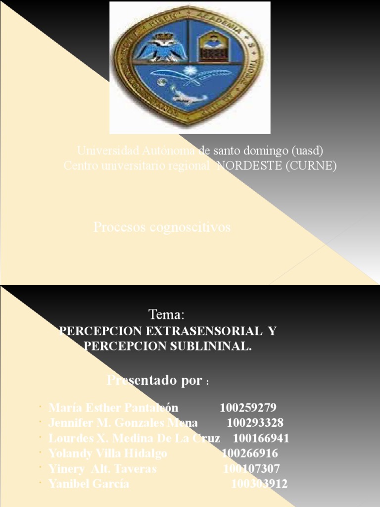 Percepcion Extrasensorial 1 | PDF | Clarividencia | Percepción ...