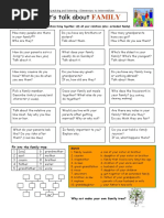 Let's Talk About Family | PDF | Interpersonal Relationships | Social ...