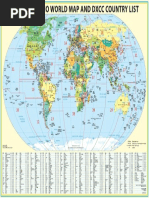 Amateur Radio World Map and DXCC Country List PDF | PDF