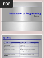 Day1 Lecture 1 | PDF | Algorithms | Reserved Word