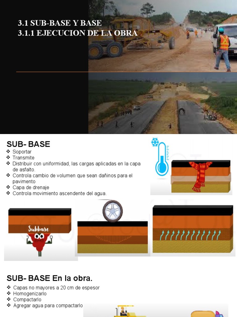 Pavimentos Sub Base y Base | PDF | Estadísticas | Muestreo (Estadísticas)