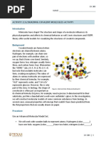 PhET Simulation - Build A Molecule | PDF