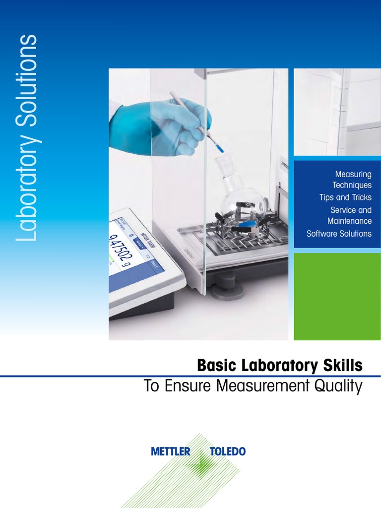 108590202A GU Basic Laboratory Skills A4 en LR | PDF | Weighing Scale ...