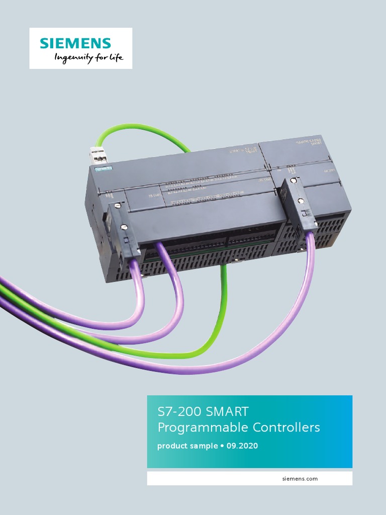 S7 200 Smart Catalogue | PDF | Programmable Logic Controller | Input/Output