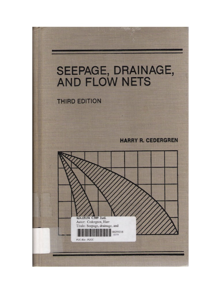 Seepage, Drainage and Flow Nets | PDF
