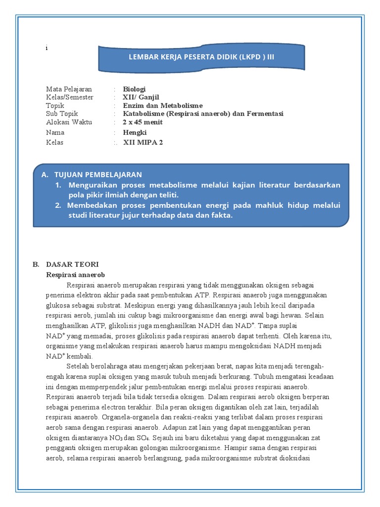 Hengki (LKPD 3 DAN 4) | PDF