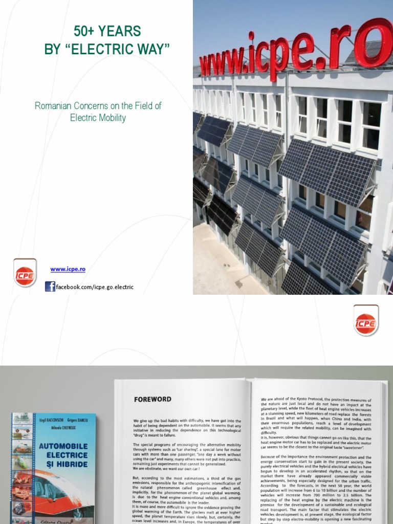 Electric Mobility Program | PDF | Electric Vehicle | Electric Motor