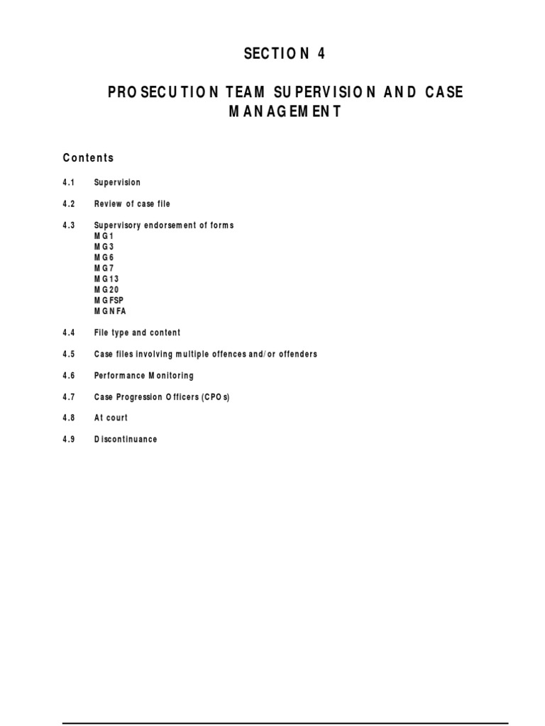 Prosecution Manual Section4 | PDF | Assault | Prosecutor