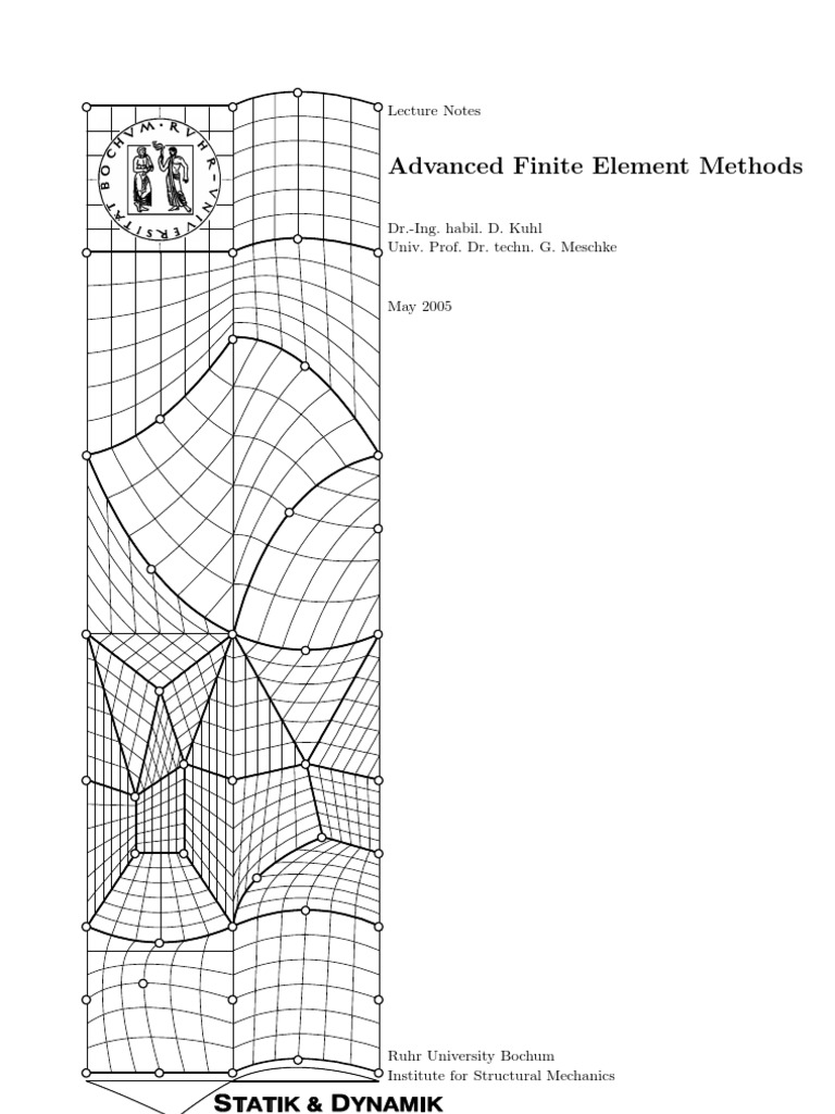 Intro To Adv Finite Element Analysis... !!!! | PDF | Linear Elasticity ...