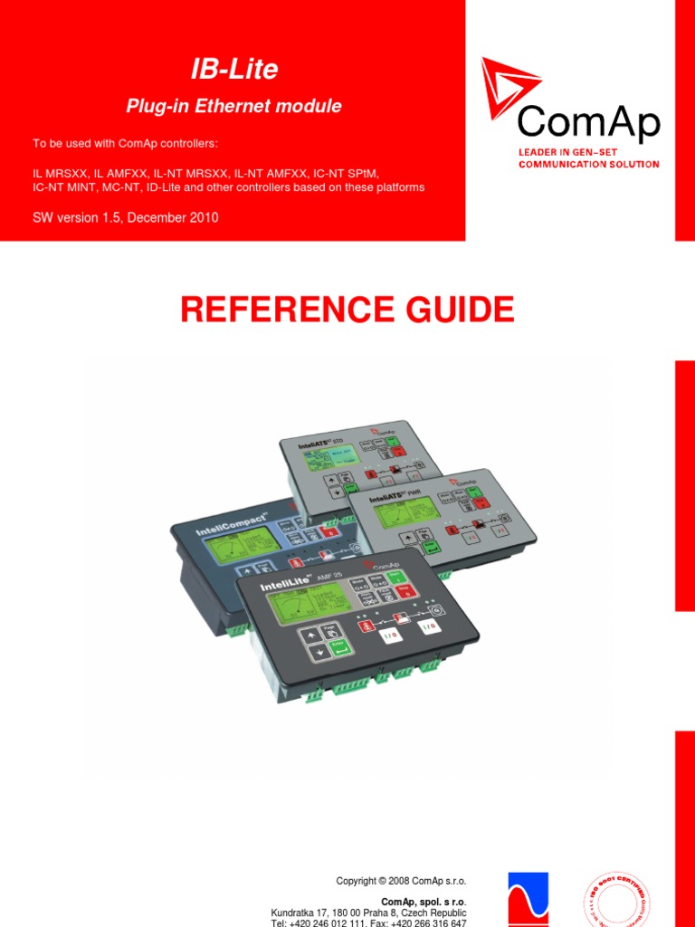 IB Lite 1.5 Reference Guide | PDF | Port (Computer Networking) | Ip Address