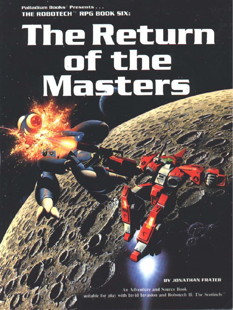 Robotech RPG Book 06 Return of The Masters | PDF