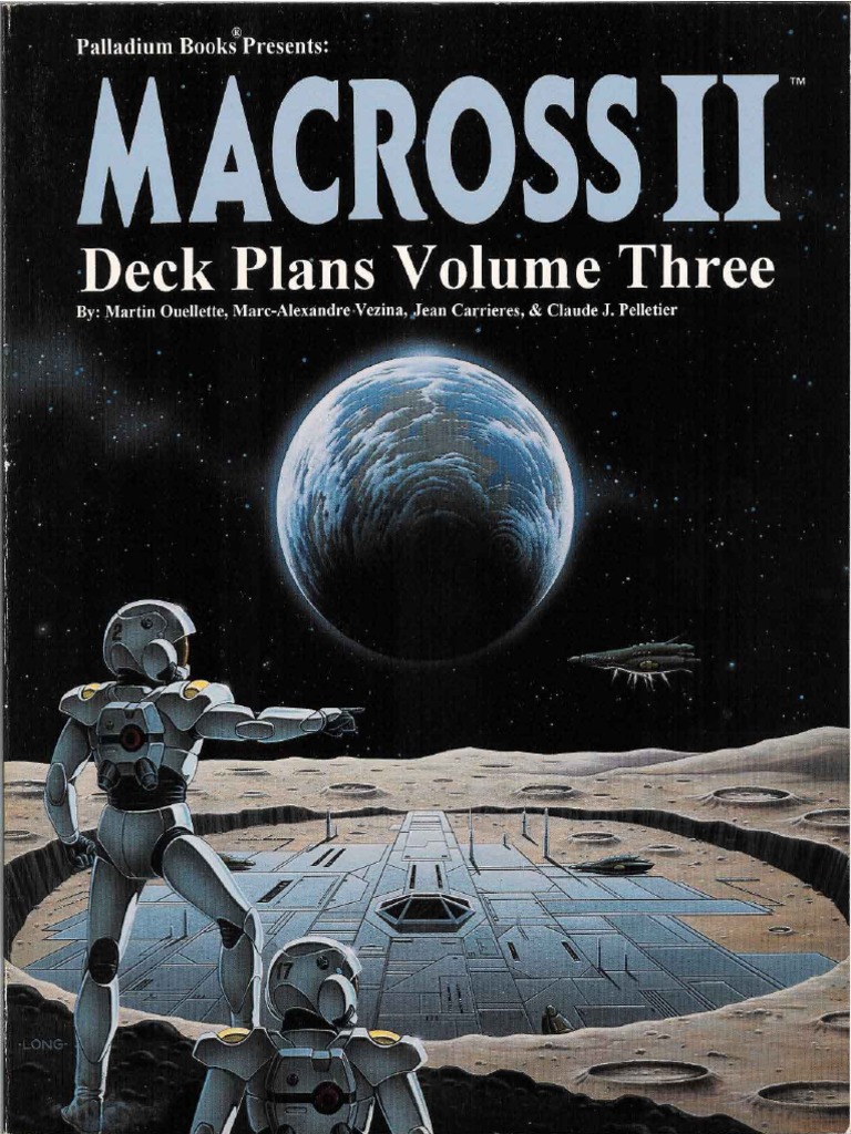 Macross II RPG Deck Plans Vol 03 | PDF