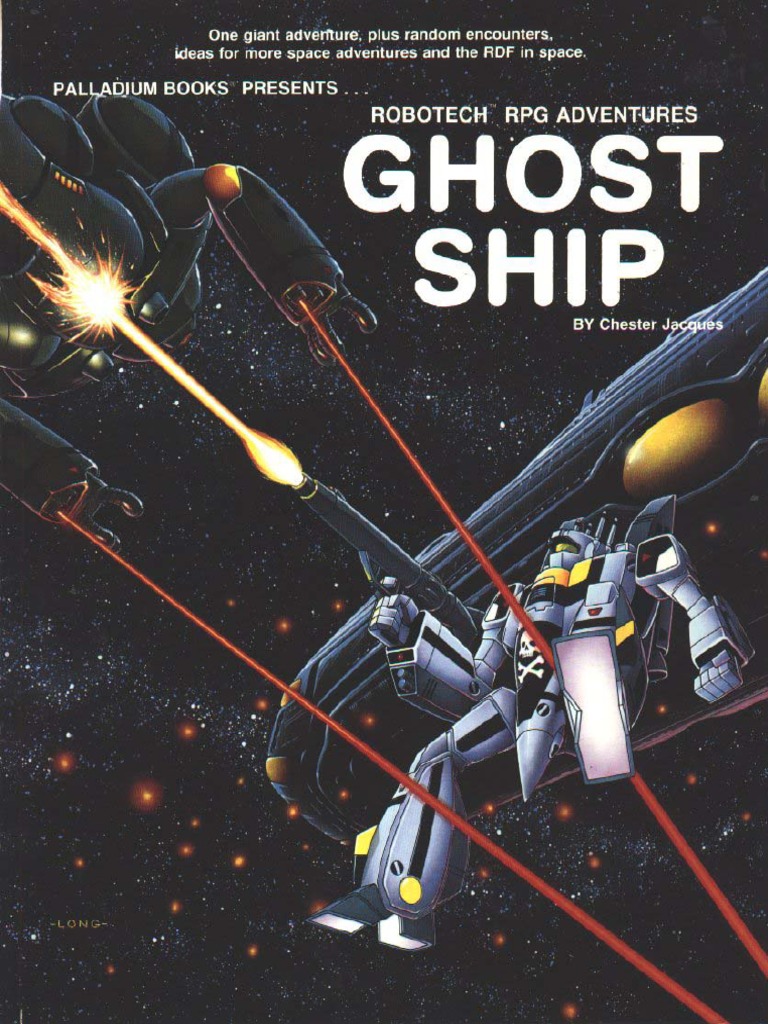 Robotech RPG Adventures Ghost Ship | PDF