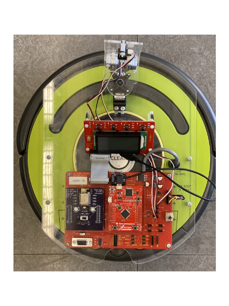 Cybot Baseboard LCD Schematic | PDF | Computer Science | Telecommunications