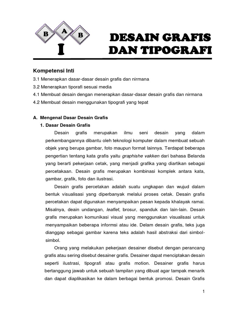 Materi Desain Grafis | PDF