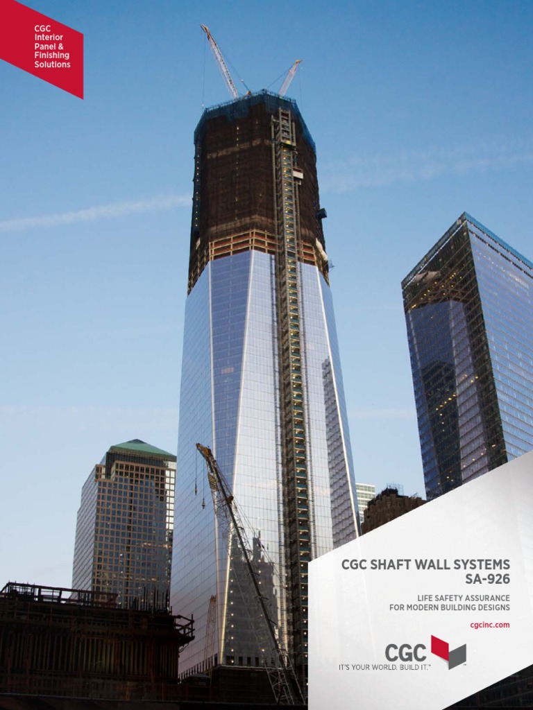 CGC Shaft Wall Systems SA-926: CGC Interior Panel & Finishing Solutions ...