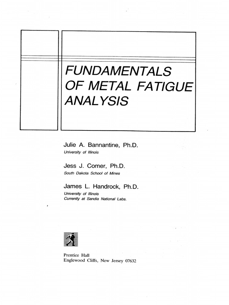 Fundamentals of Metal Fatigue Analysis | PDF