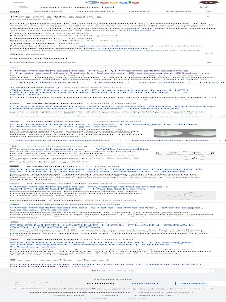 An In-Depth Review of Promethazine HCl: Uses, Mechanism of Action ...
