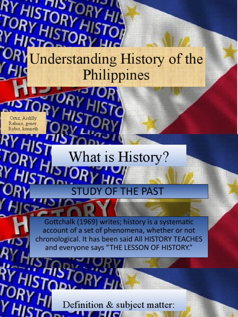 Understanding History of The Philippines 1 | PDF | Historian ...