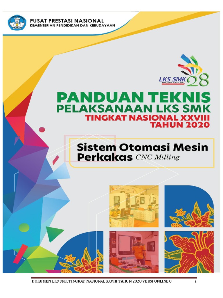 Lomba LKS CNC Milling | PDF | Teknologi & Rekayasa