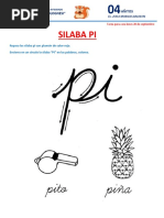 La Silaba PA para Ninos de 4 Anos | PDF | Arte