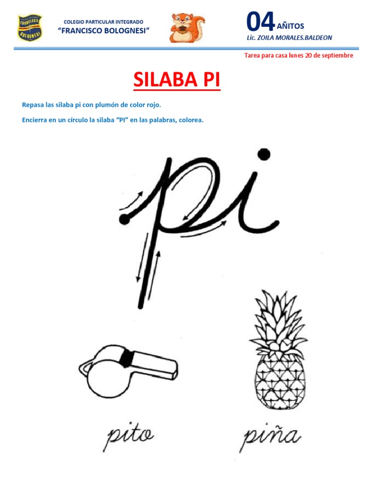 Silaba Pi | PDF