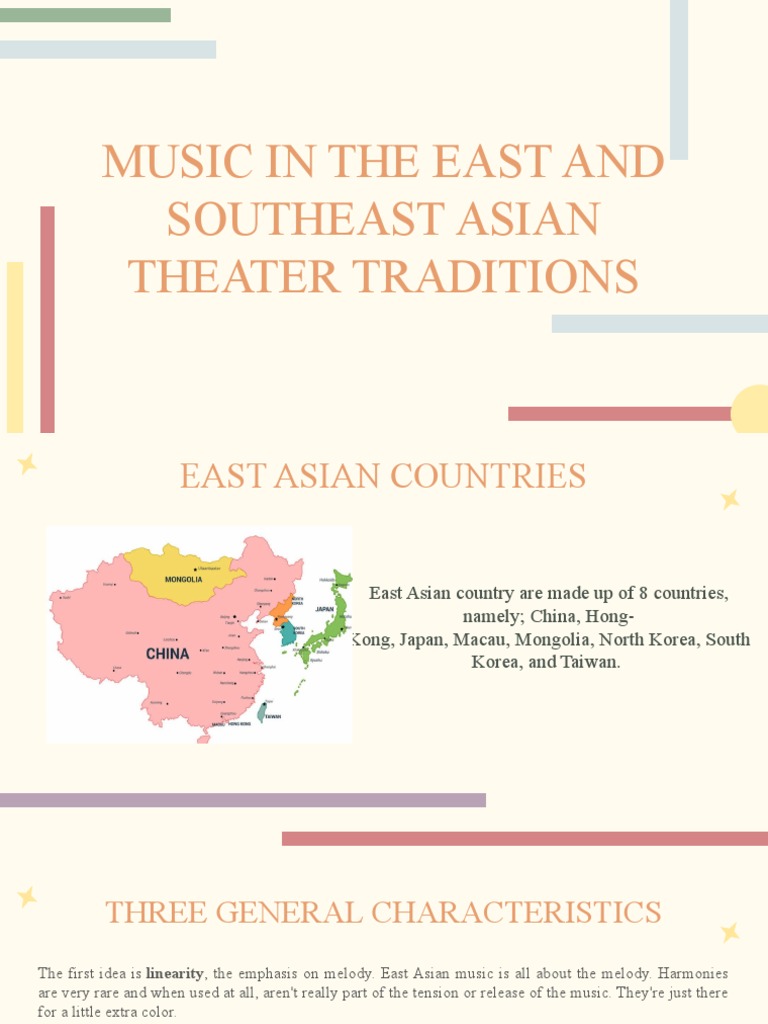East Asian Music and Theater Traditions | PDF | East Asia | Performing Arts