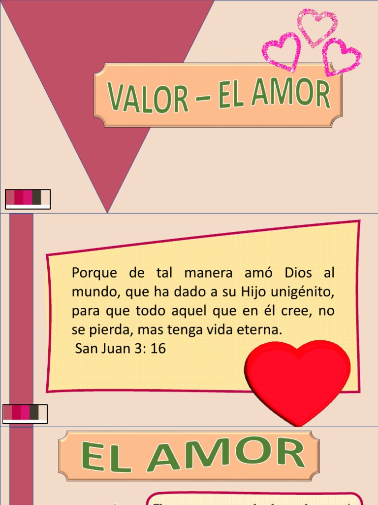Valor El Amor | PDF | Amor | Teorías filosóficas