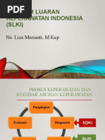 Standar Luaran Keperawatan Indonesia (SLKI) : Tim Pokja - Dpp. Ppni | PDF