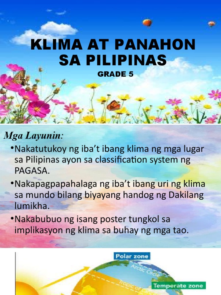 Aralin 2 Klima at Panahon Sa Pilipinas | PDF