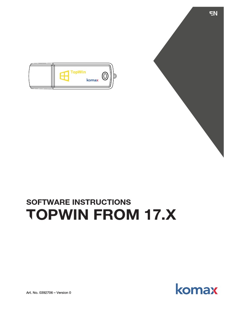 Topwin From 17.X: Software Instructions | PDF | Window (Computing ...