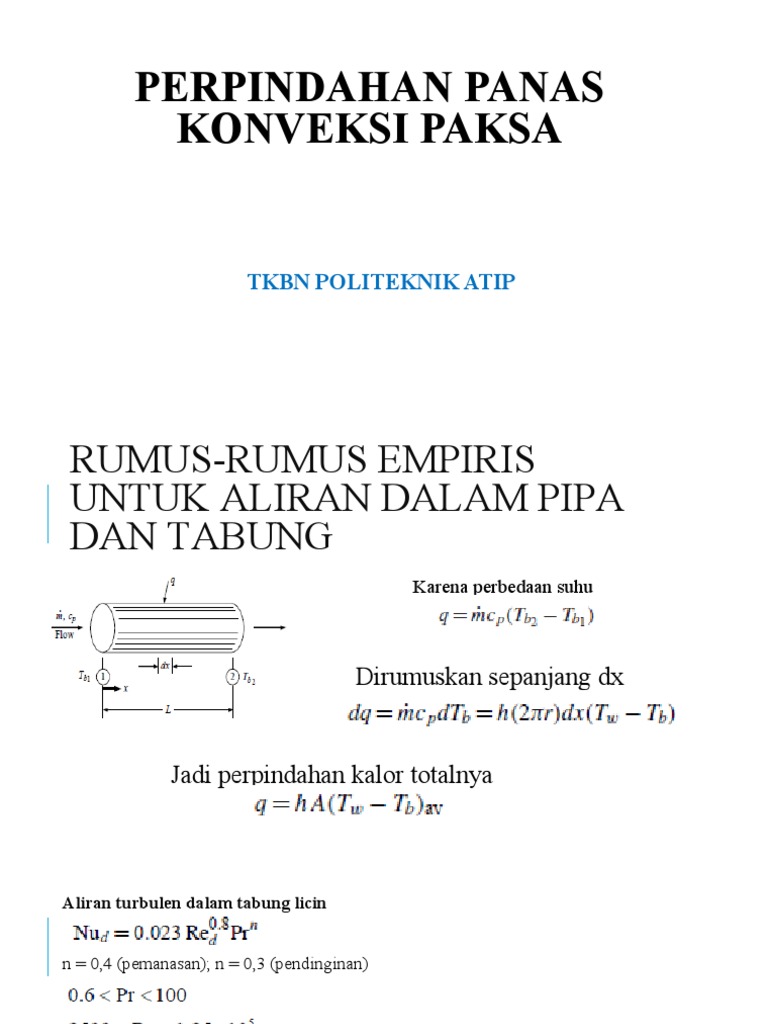 Konveksi Paksa Ringkas | PDF
