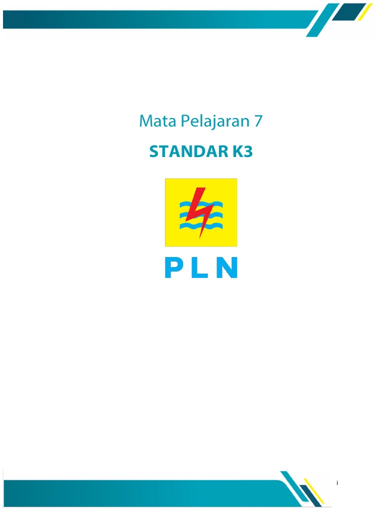 Standar K3 | PDF