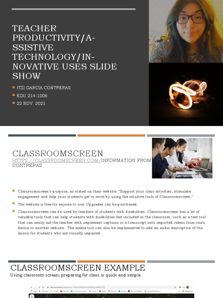 Edu 214 Tech Slideshow Finished | PDF | Teachers | Communication