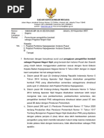 Contoh Format Risalah - Notulen Rapat KM 41-2021 Sampel | PDF