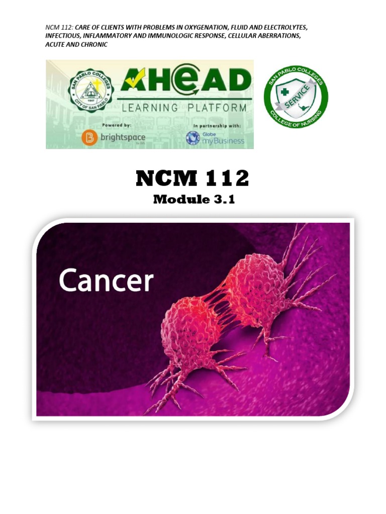 Module 3.1. Intro To Cellular Aberration and Pathophysiology | PDF ...